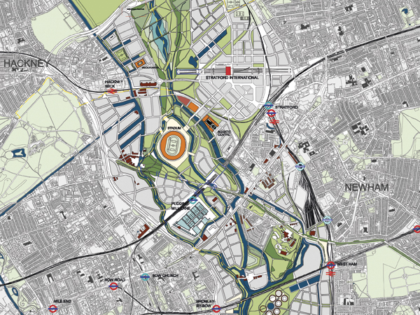 London 2012 Olympic Masterplan - Jeff Forbes